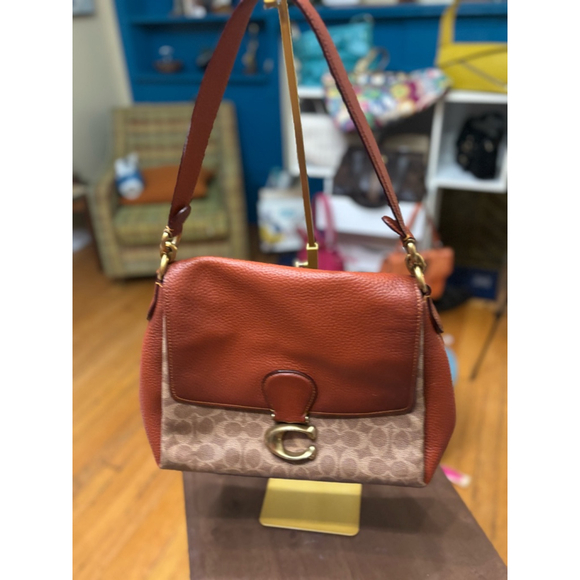 Coach | Bags | Coach May Shoulder Bag Brown Medium | Poshmark